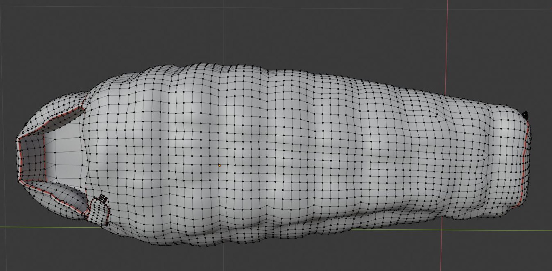3D Cocoon Sleeping Model - TurboSquid 1561836