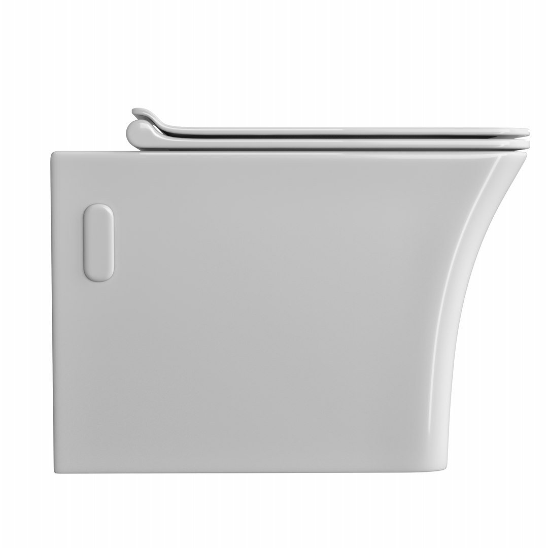 Wall Hung Water Closet Model - TurboSquid 1694536
