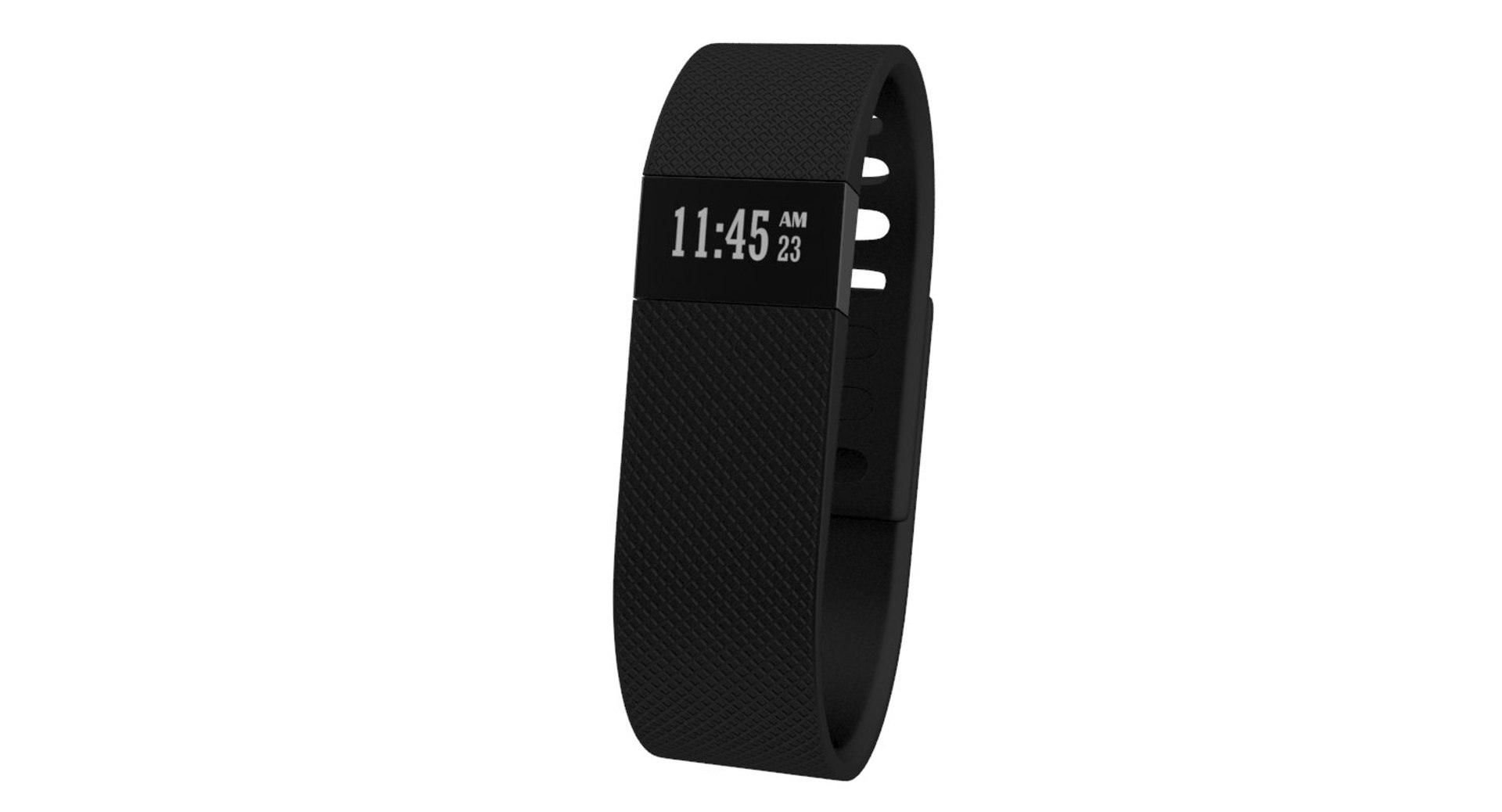 Fitbit Charge Hr 3d Model