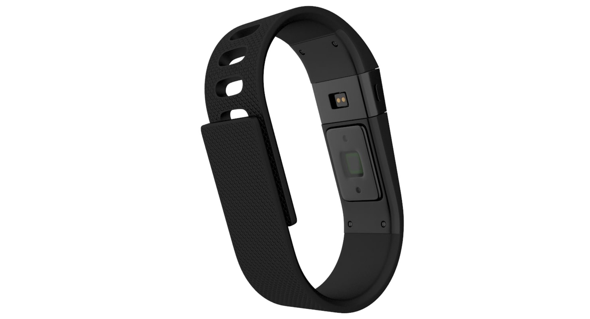 Fitbit Charge Hr 3d Model