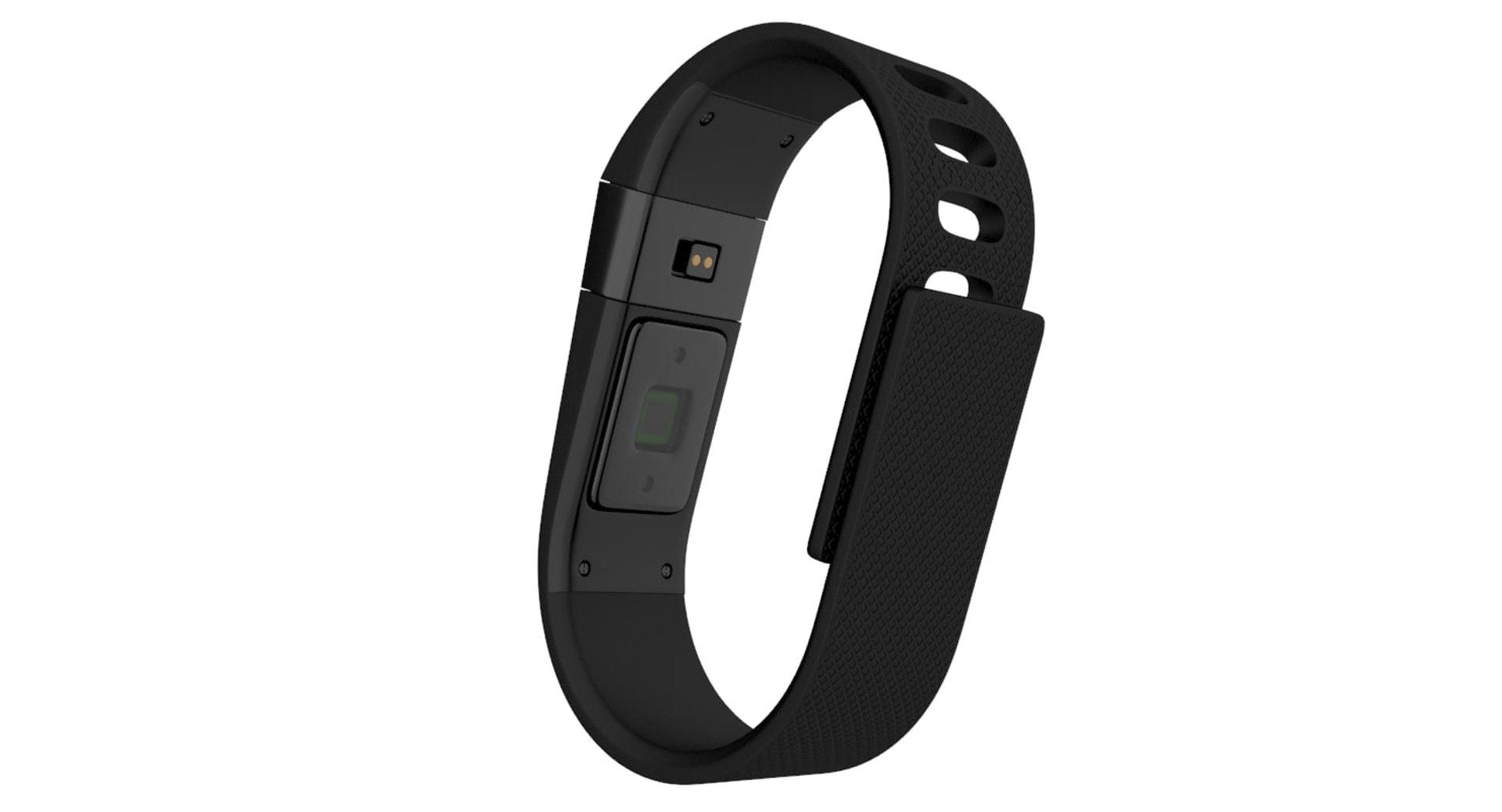 Fitbit Charge Hr 3d Model