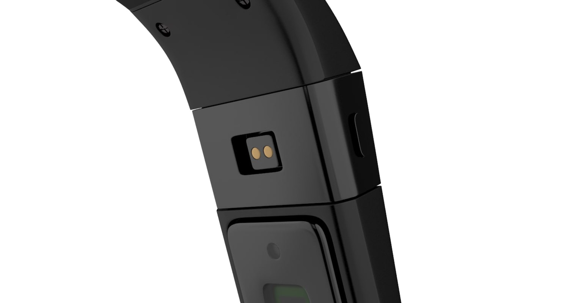 Fitbit Charge Hr 3d Model