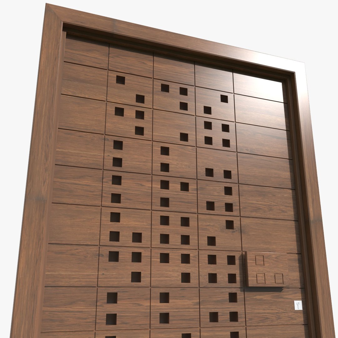 3D Entrance Door Model - TurboSquid 1706889