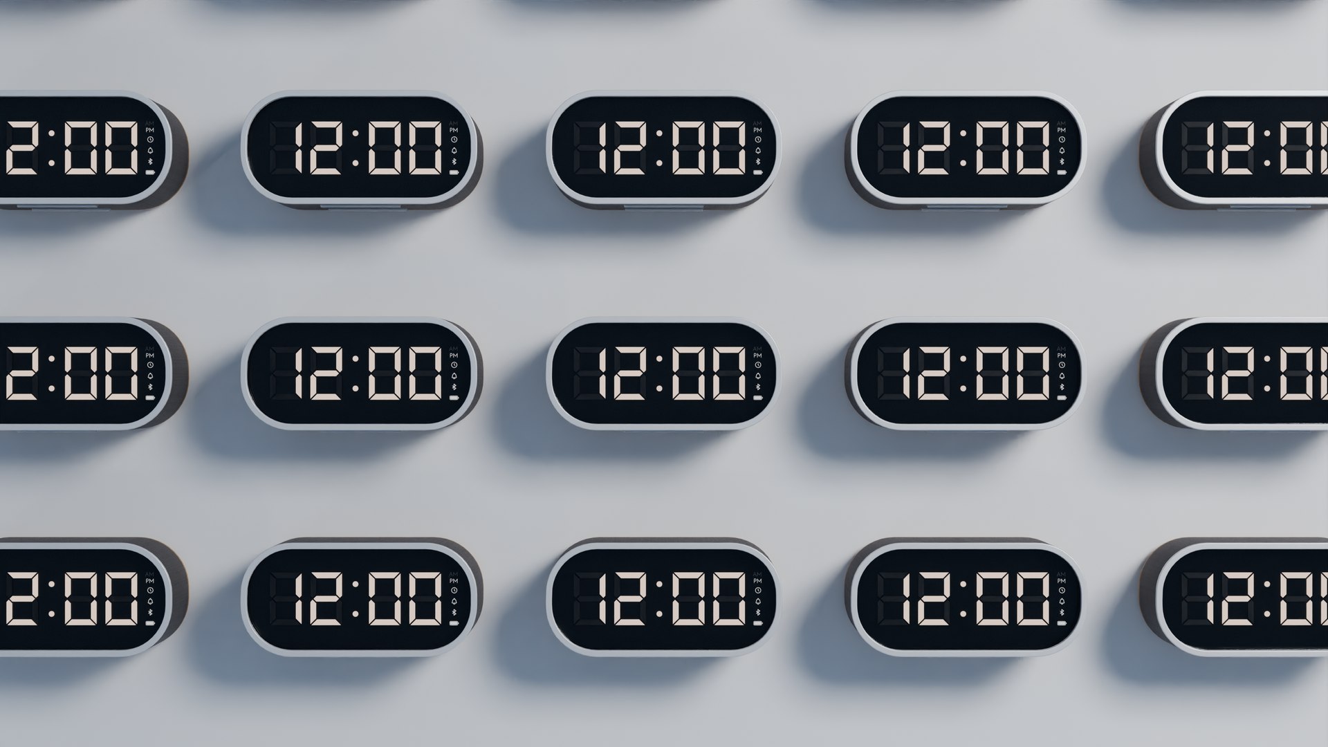 3D SYNC - A Digital Alarm Clock Model - TurboSquid 2322211
