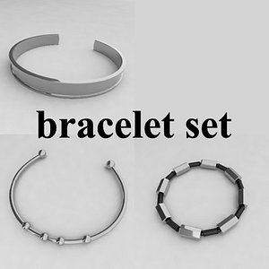 Bundle Bracelet 3D Models For Download | TurboSquid