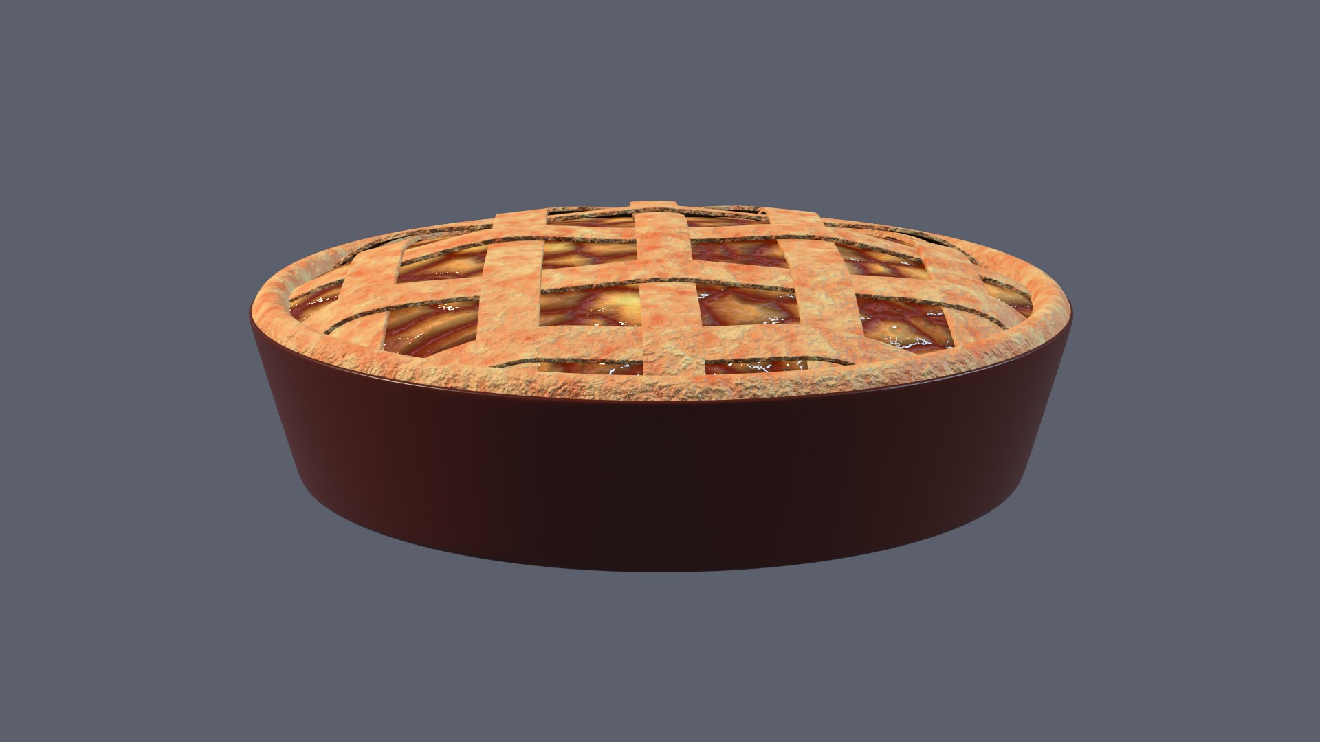 Apple Pie 3D Model - TurboSquid 2059973
