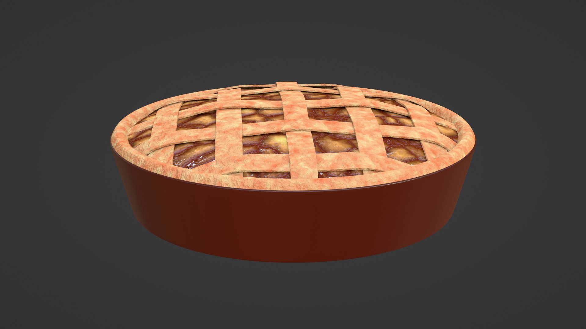 Apple Pie 3D Model - TurboSquid 2059973