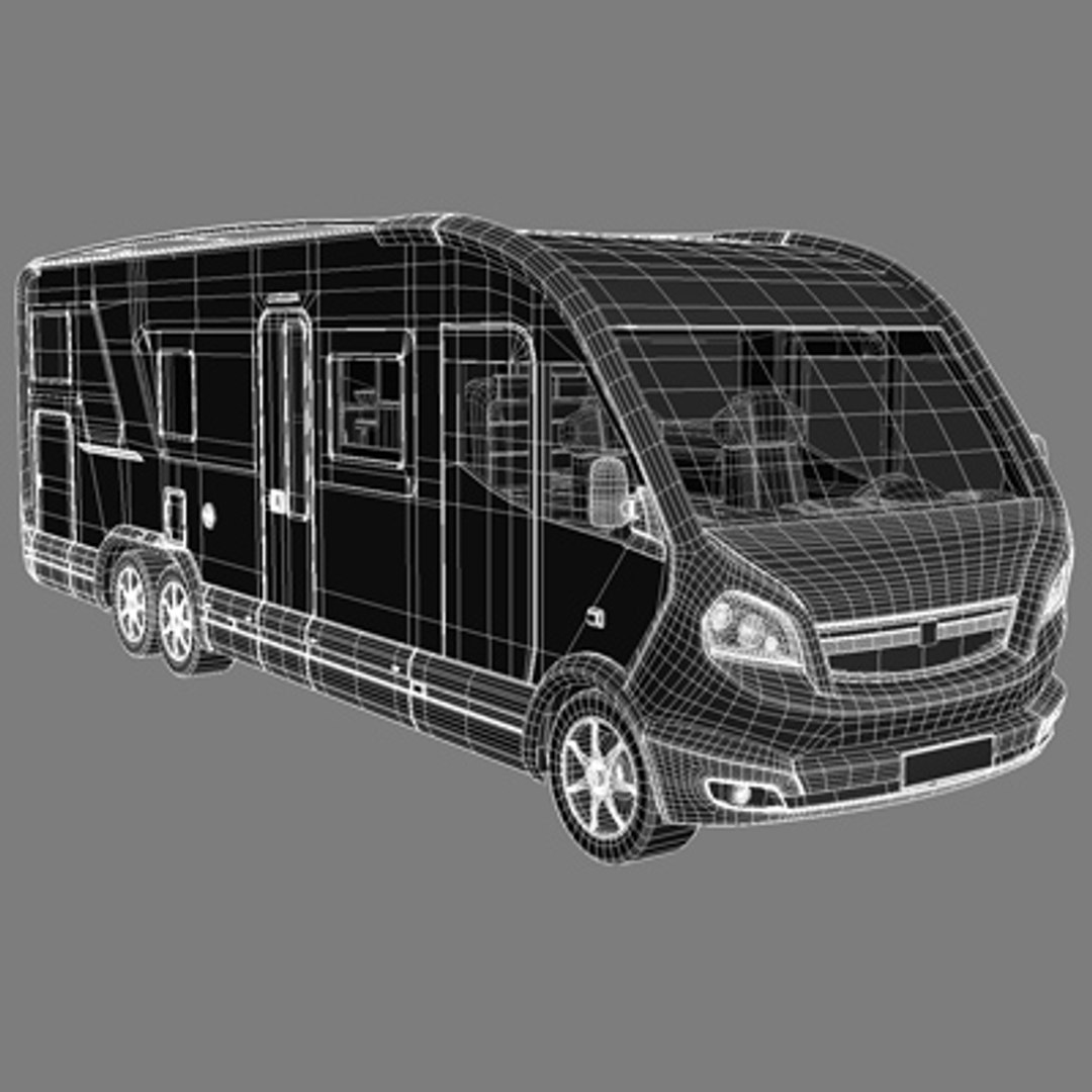 Motor Home 3d Model