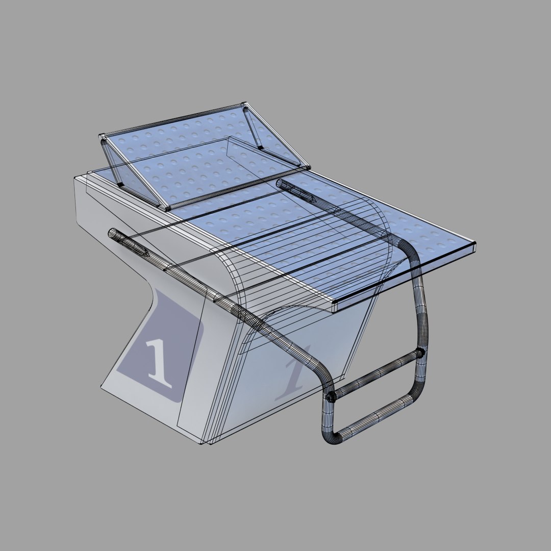 3d Model Starting Platform Competitive