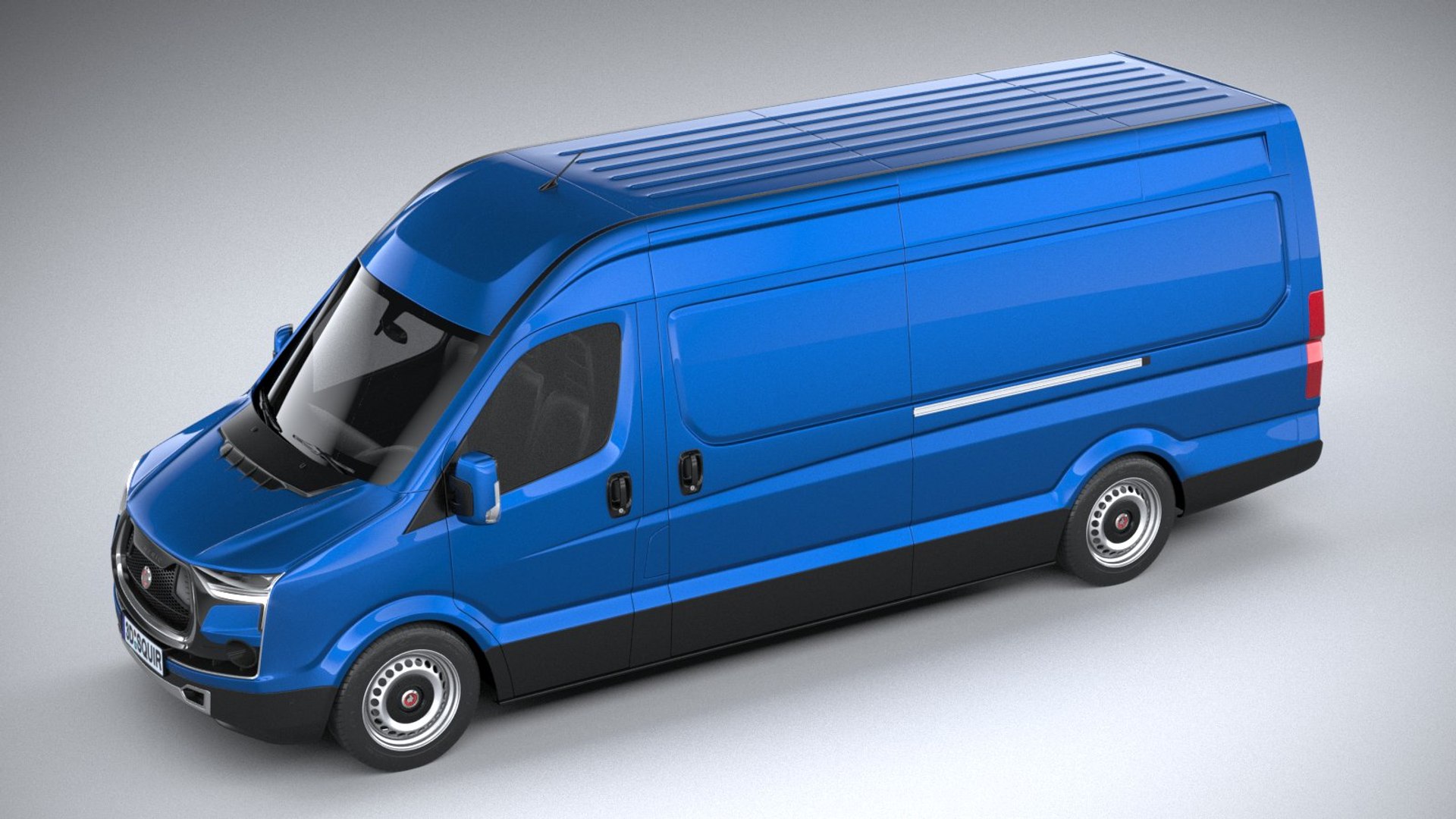 Generic van 2020 3D model - TurboSquid 1500626