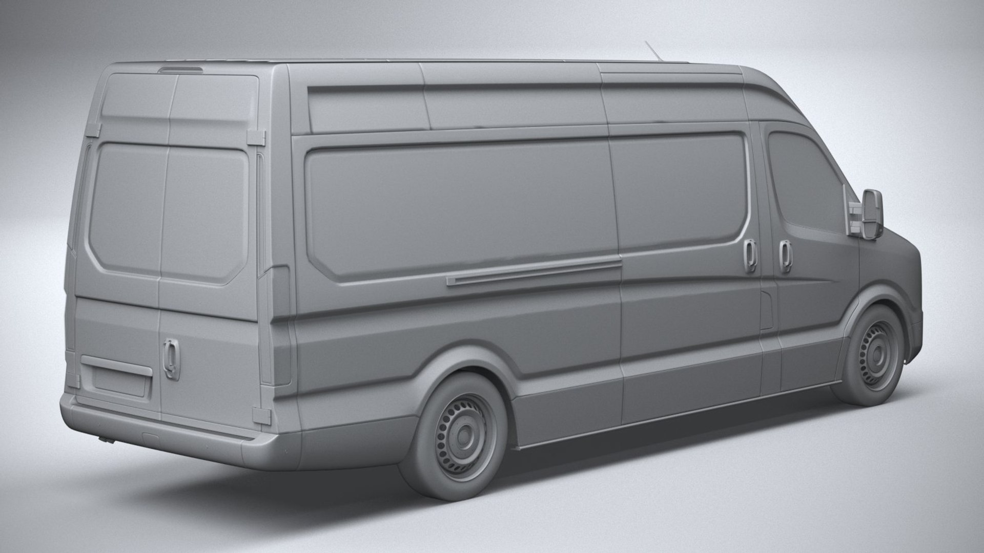 Generic Van 2020 3D Model - TurboSquid 1500626