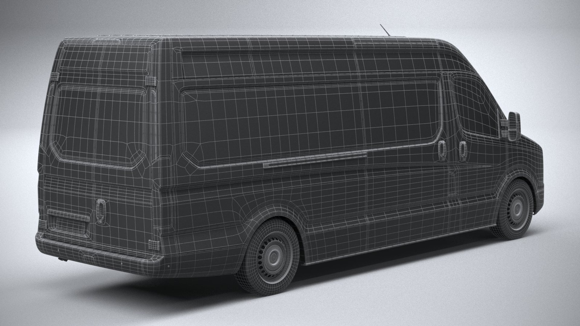 Generic Van 2020 3D Model - TurboSquid 1500626