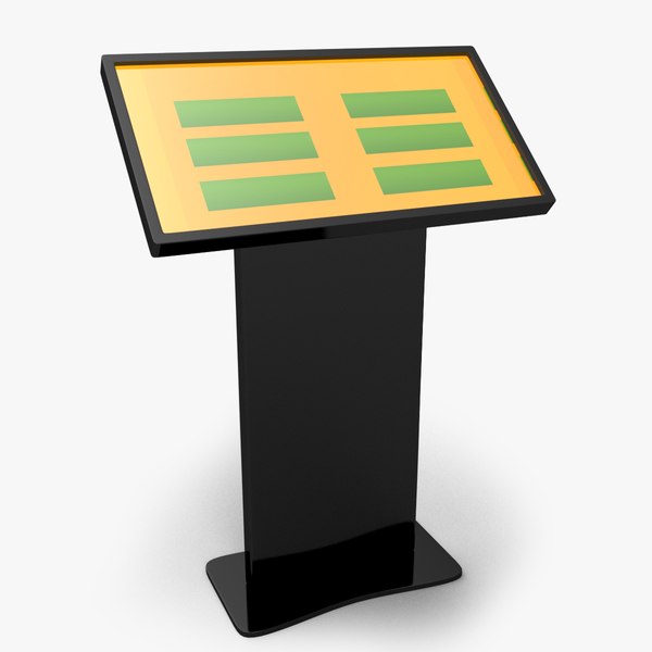 3D kiosk | 1146031 | TurboSquid