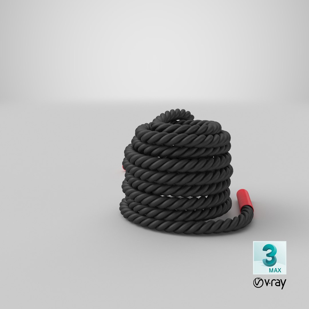 3D Battle Rope - TurboSquid 1383154