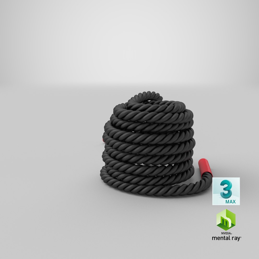 3D Battle Rope - TurboSquid 1383154