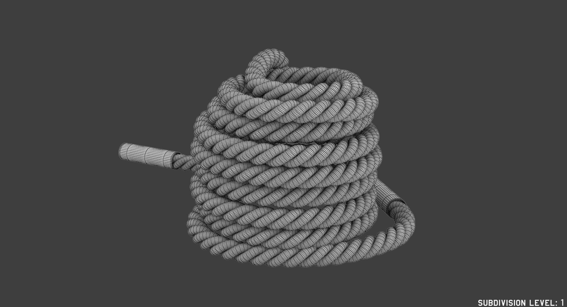 3D Battle Rope - TurboSquid 1383154