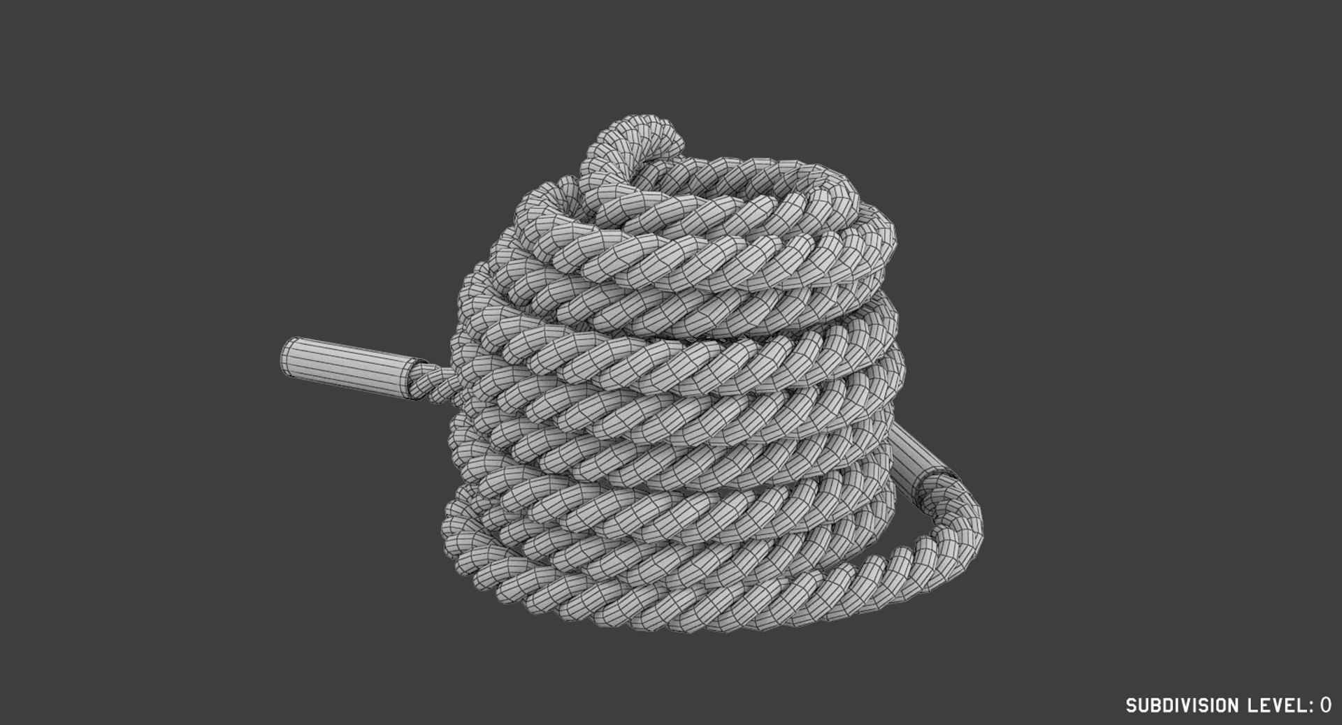 3D Battle Rope - TurboSquid 1383154