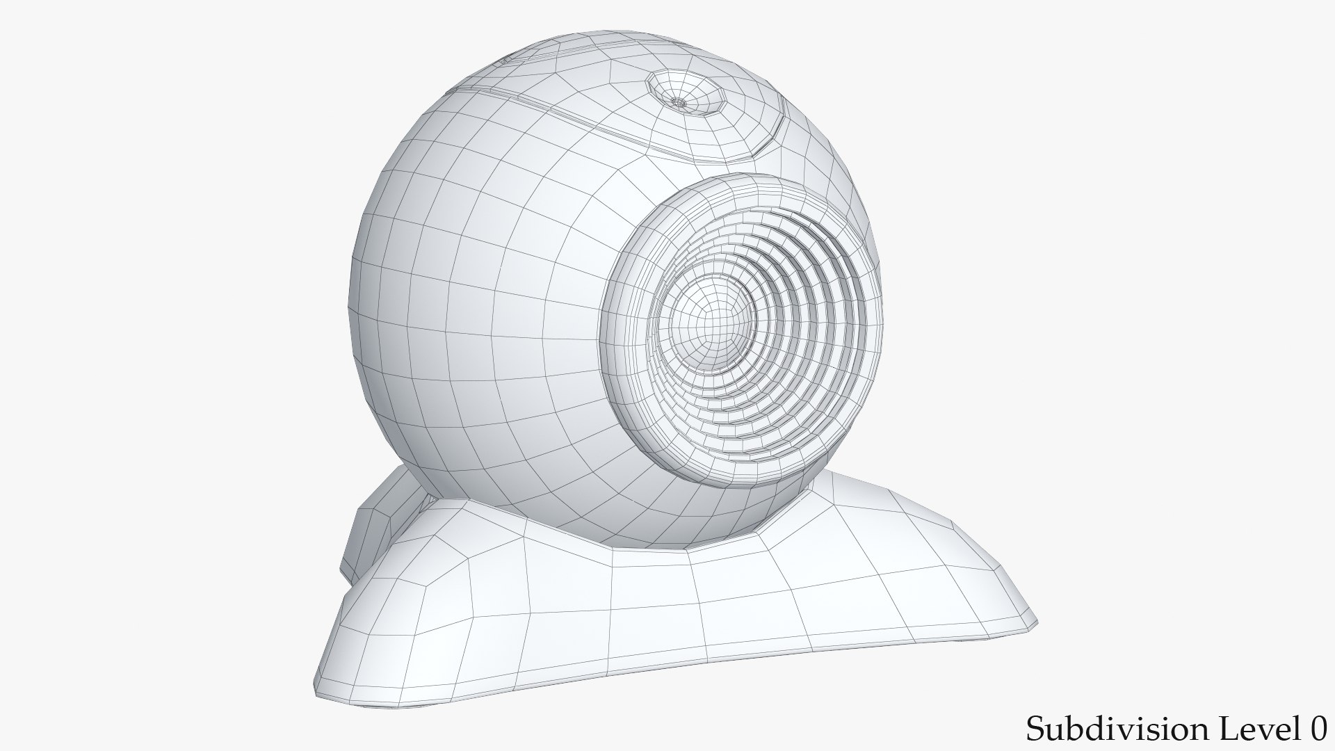 Logitech Webcam 2 3D - TurboSquid 1457841