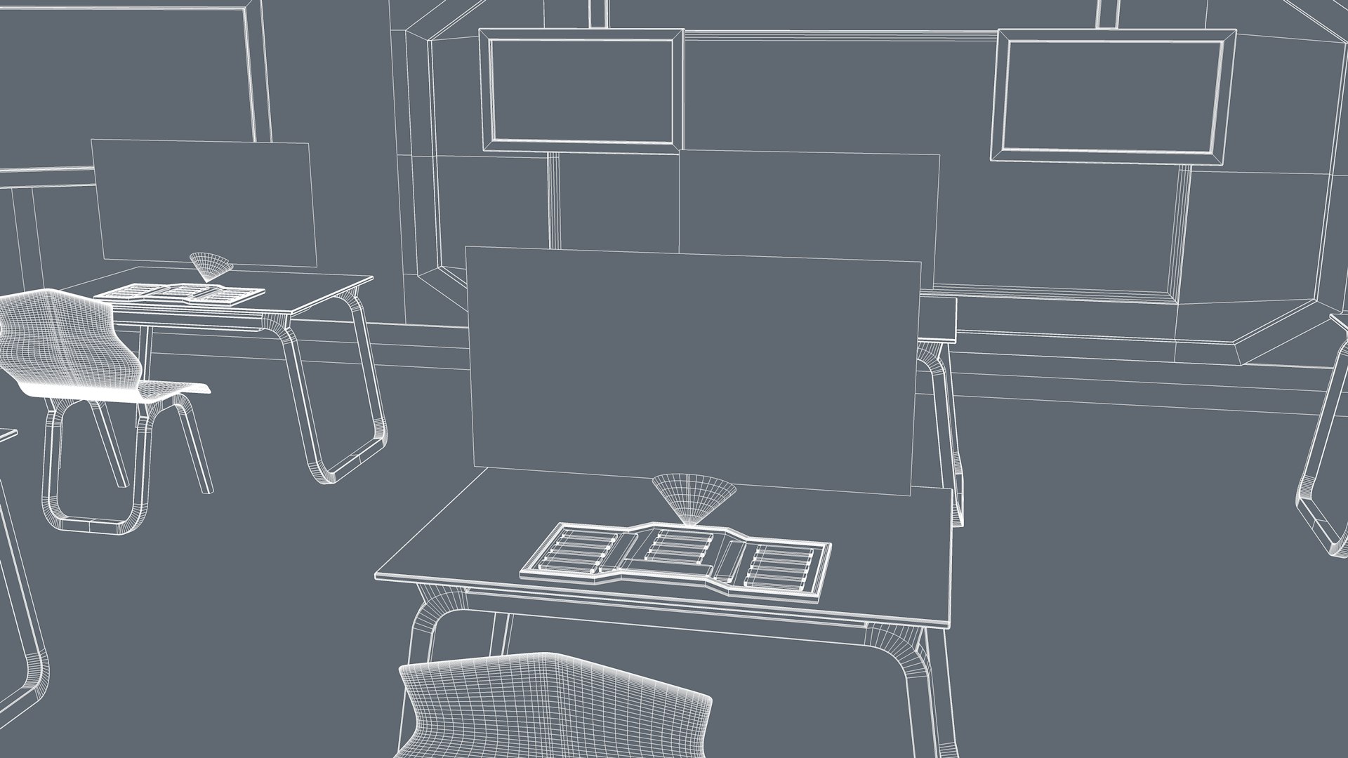 3D Sci Fi Class Room - TurboSquid 1839816