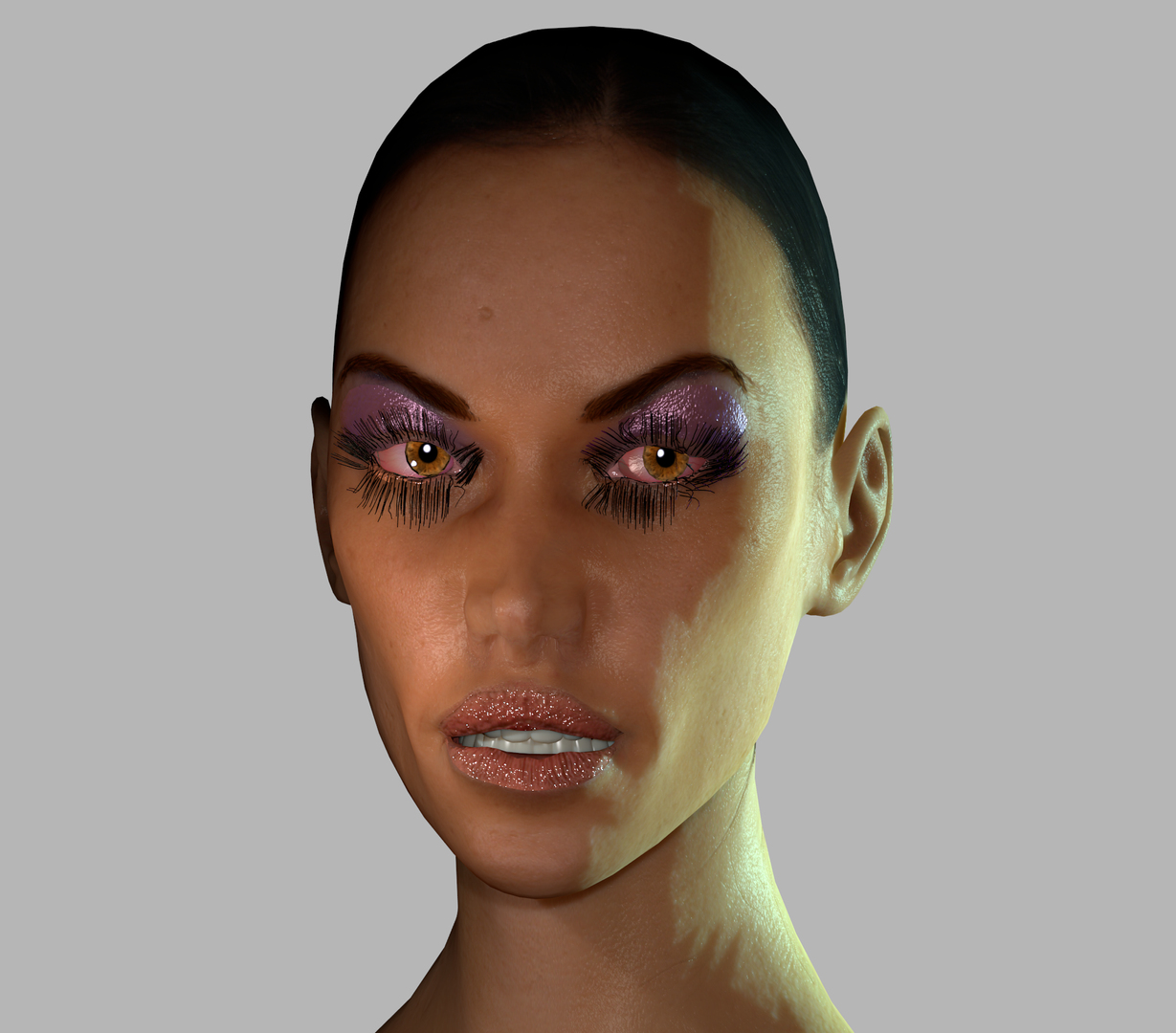 Blender Female Head
