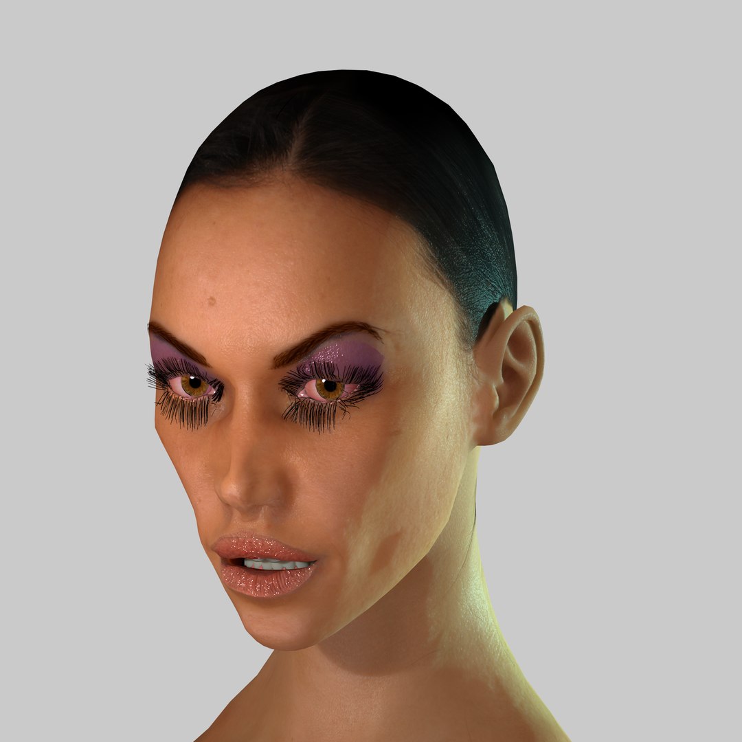 Blender Female Head