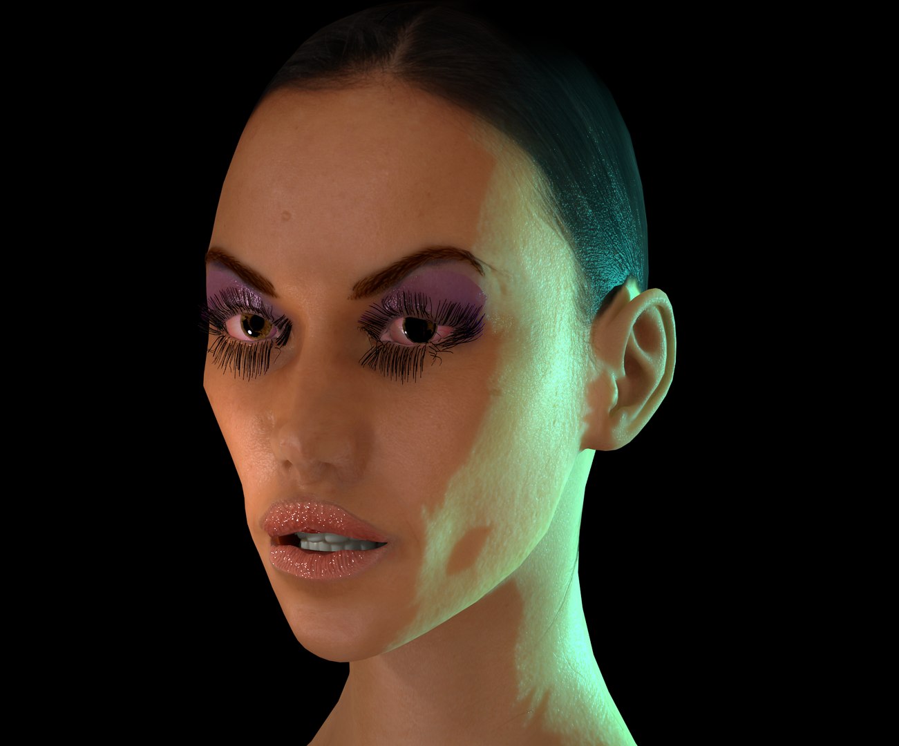 Blender Female Head