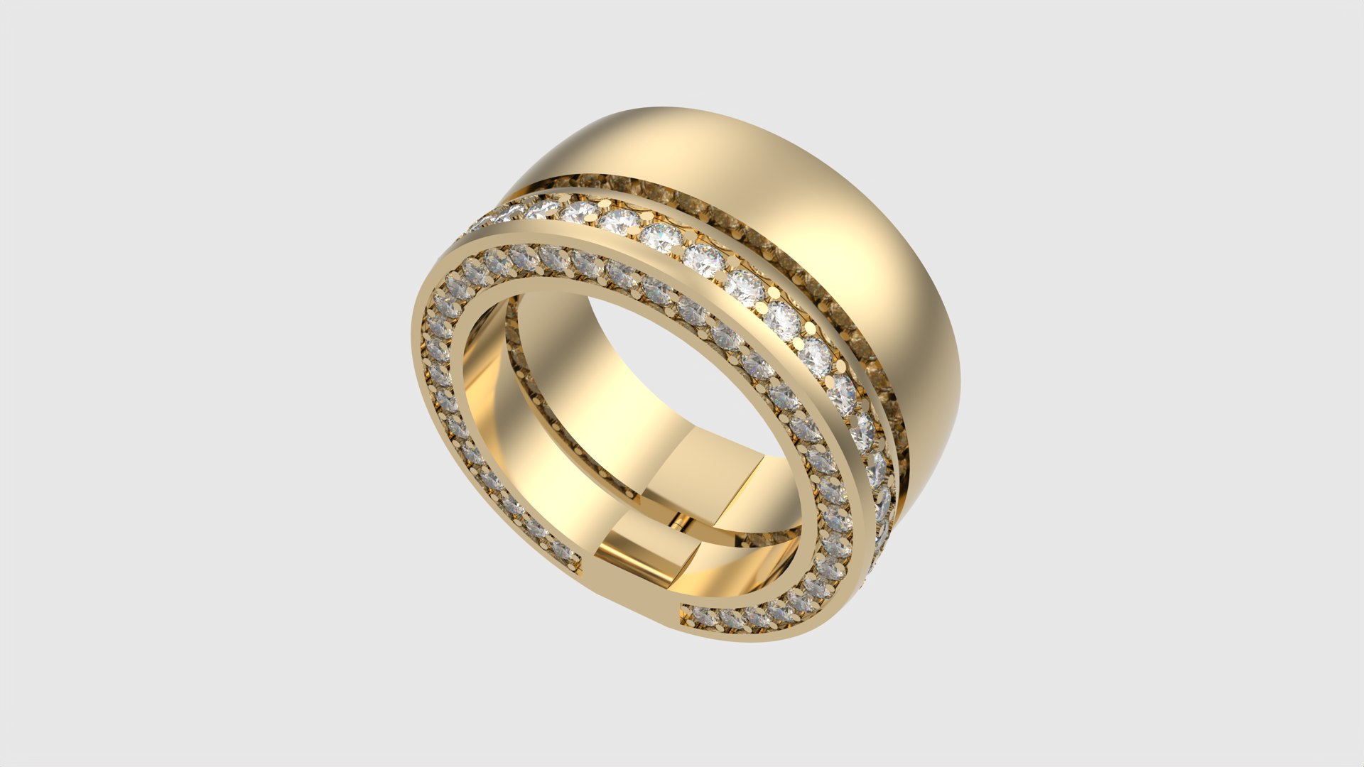 3D Model Dual Motion Rotating Ring JDBCo - TurboSquid 2350018