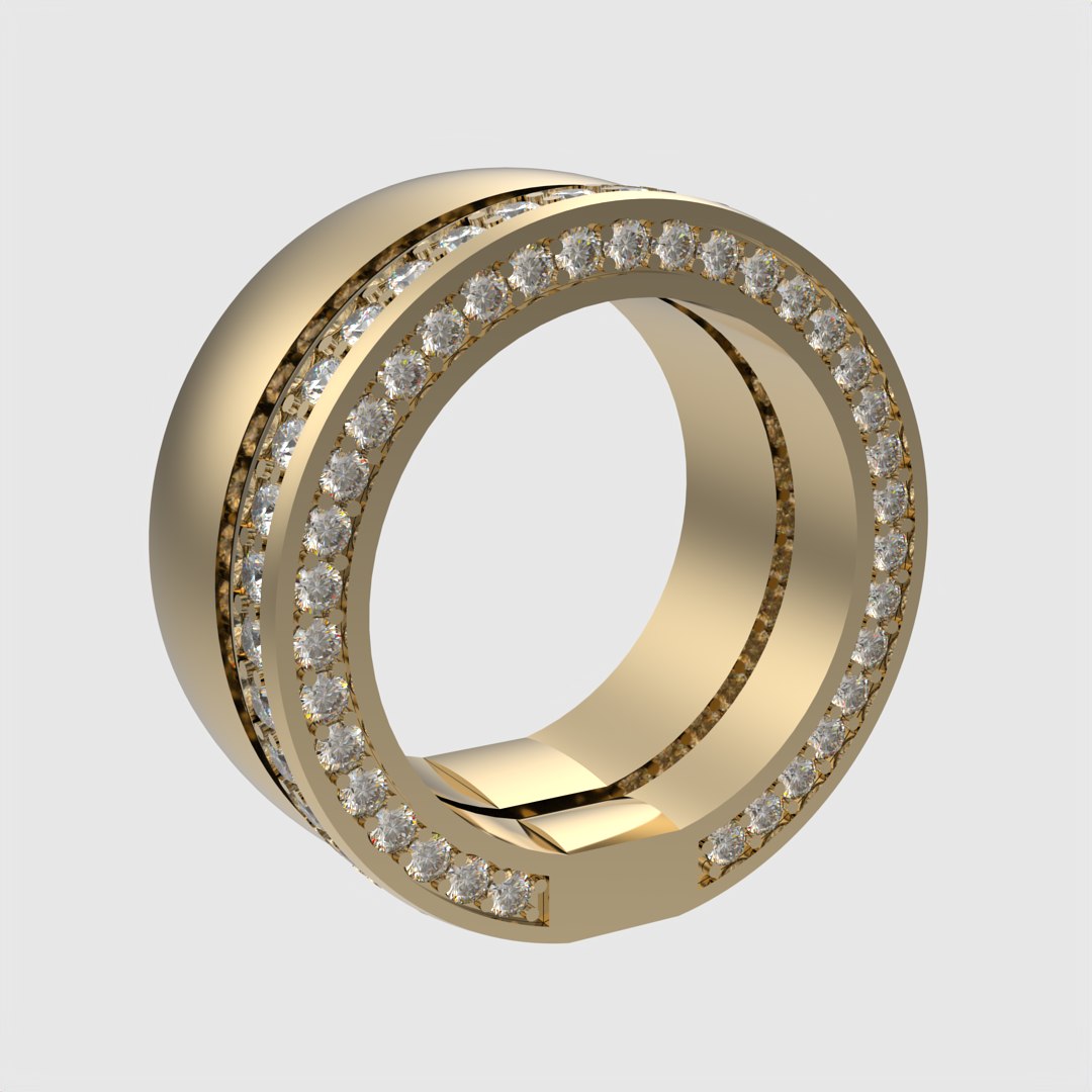 3D Model Dual Motion Rotating Ring JDBCo - TurboSquid 2350018