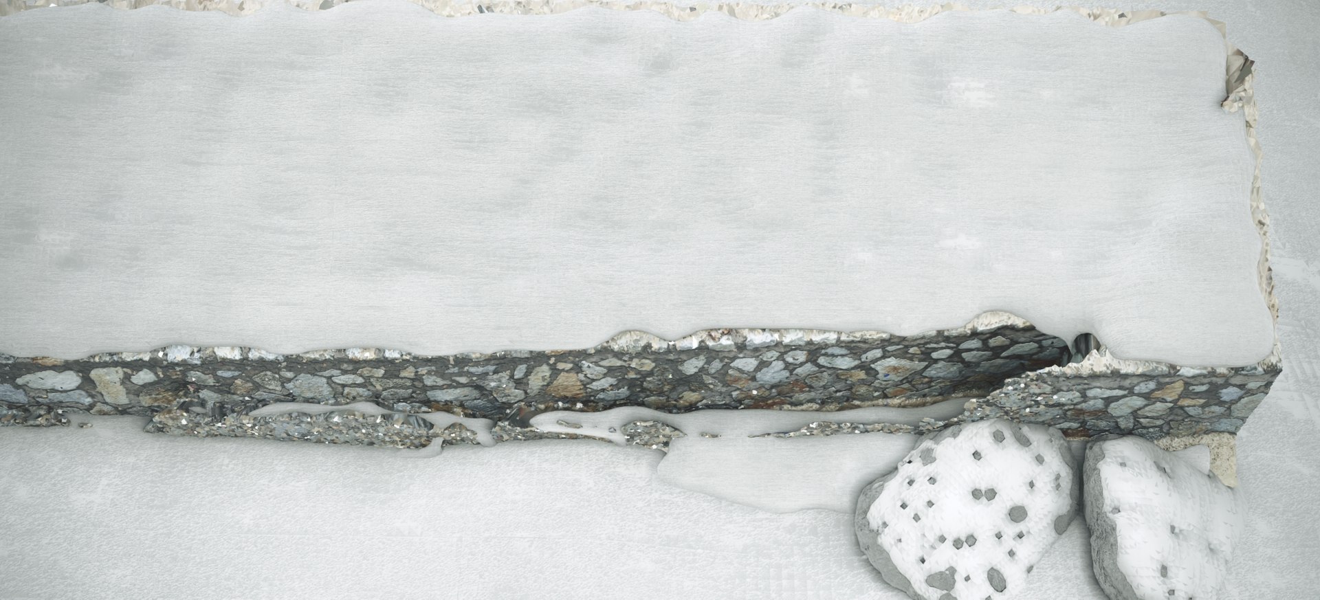 3D SNOW ROCK WALL A 2022 MAX 2019 - TurboSquid 1980843