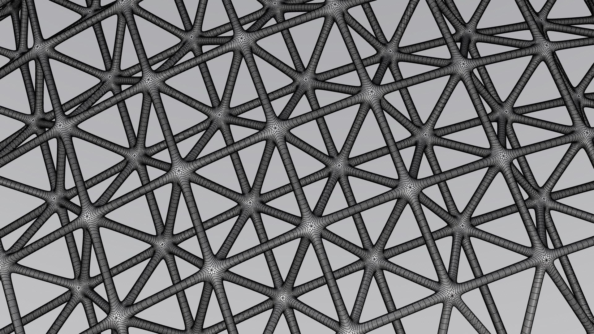 Truss Dome Structure Pavilion 01 LOW 3D Model - TurboSquid 2254746