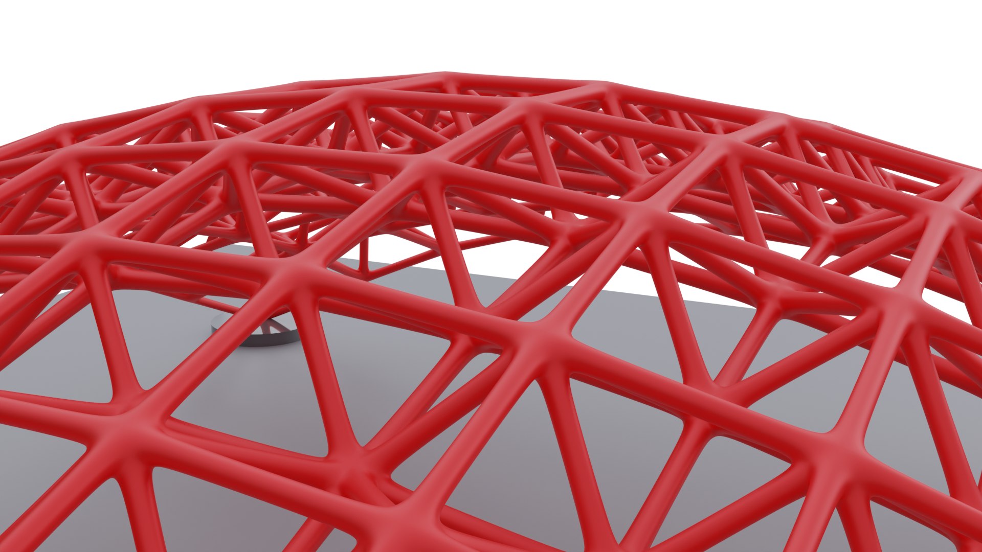 Truss Dome Structure Pavilion 01 LOW 3D Model - TurboSquid 2254746