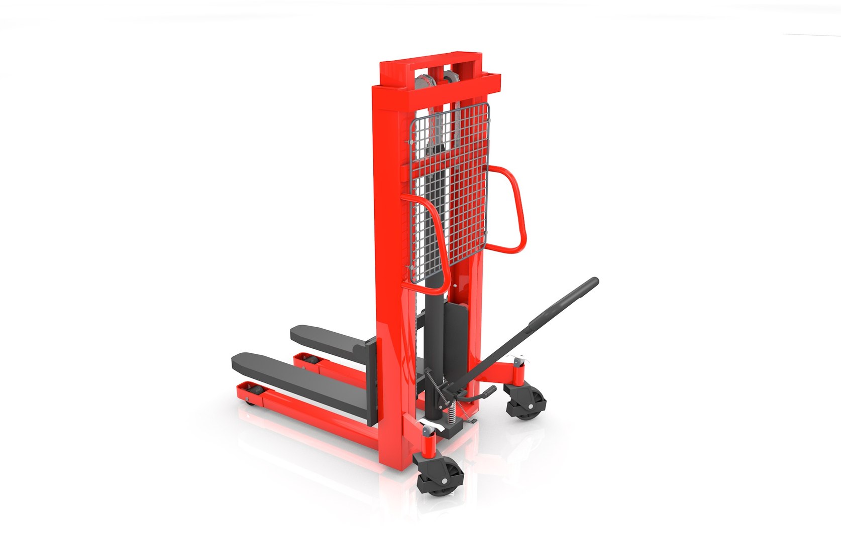 Hand Pallet Jack Stacker 3D Model - TurboSquid 1438802