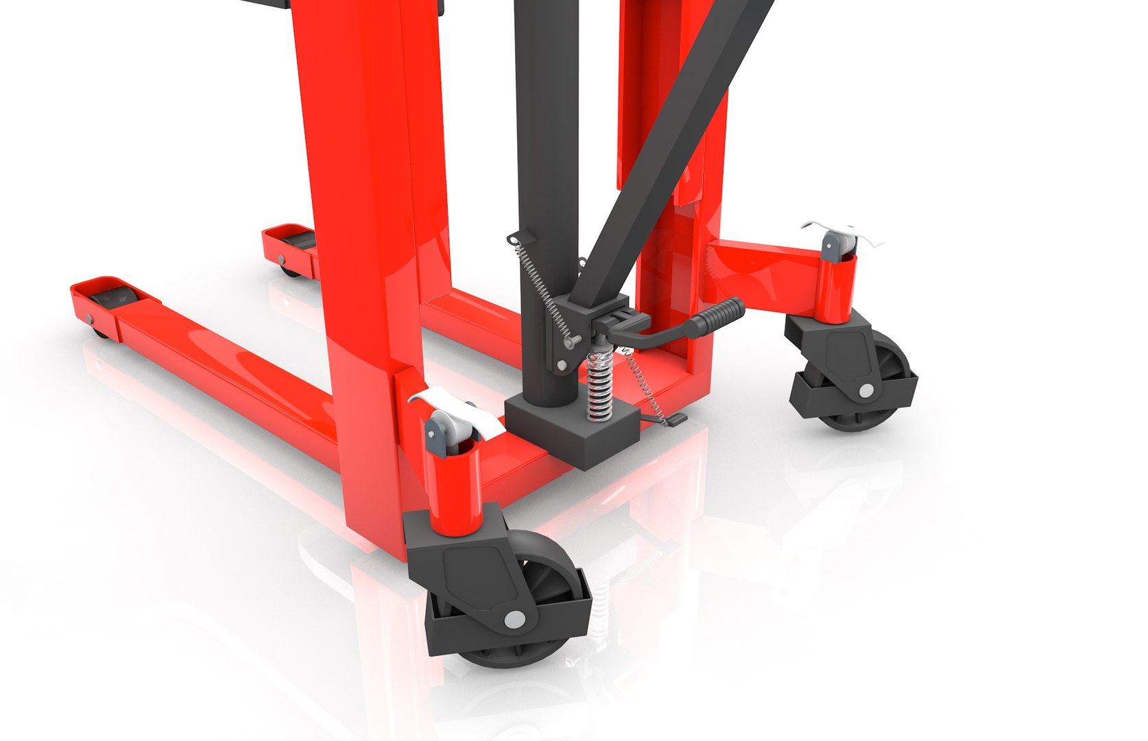 Hand Pallet Jack Stacker 3D Model - TurboSquid 1438802