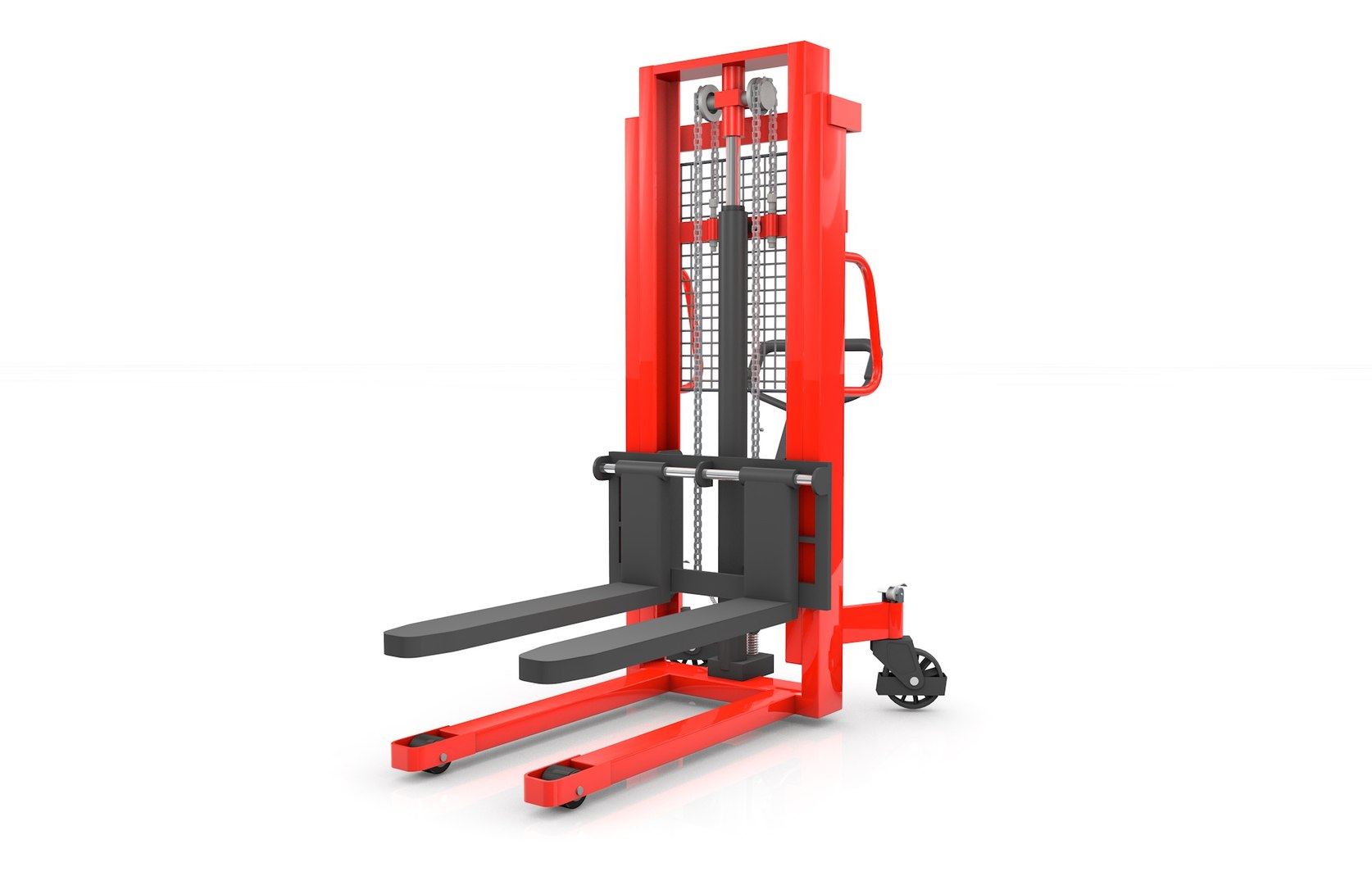Hand Pallet Jack Stacker 3D Model - TurboSquid 1438802