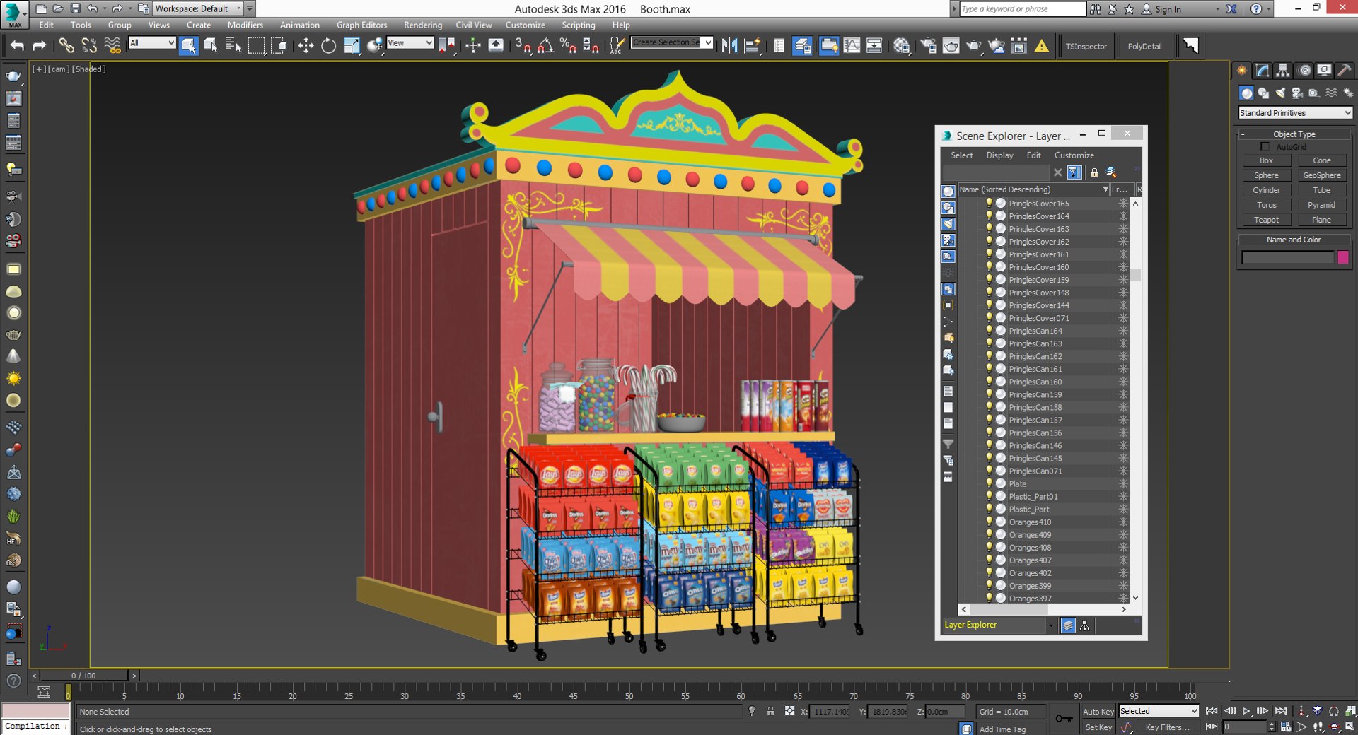 Real Candy Booth 3D - TurboSquid 1461410