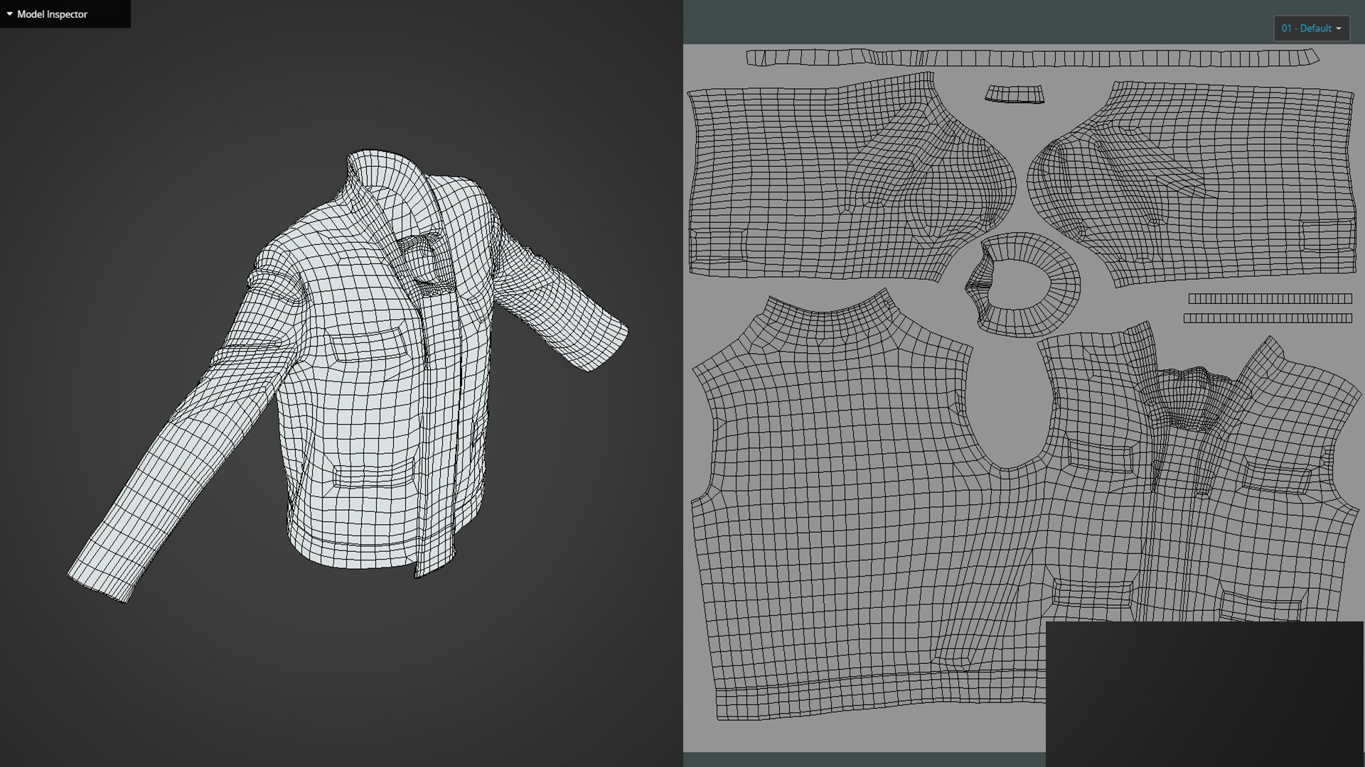 Game Ready Rose Patterned Jacket 3D Model - TurboSquid 2089288