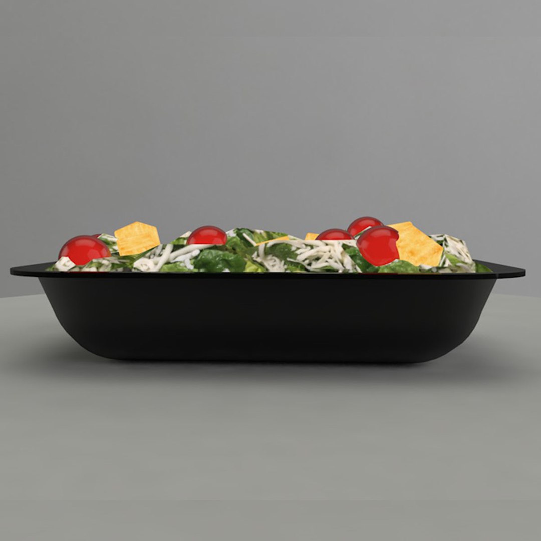 3d Salad Model