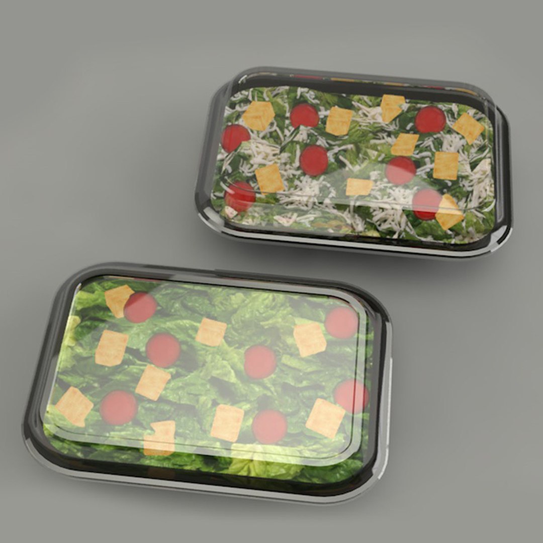3d Salad Model