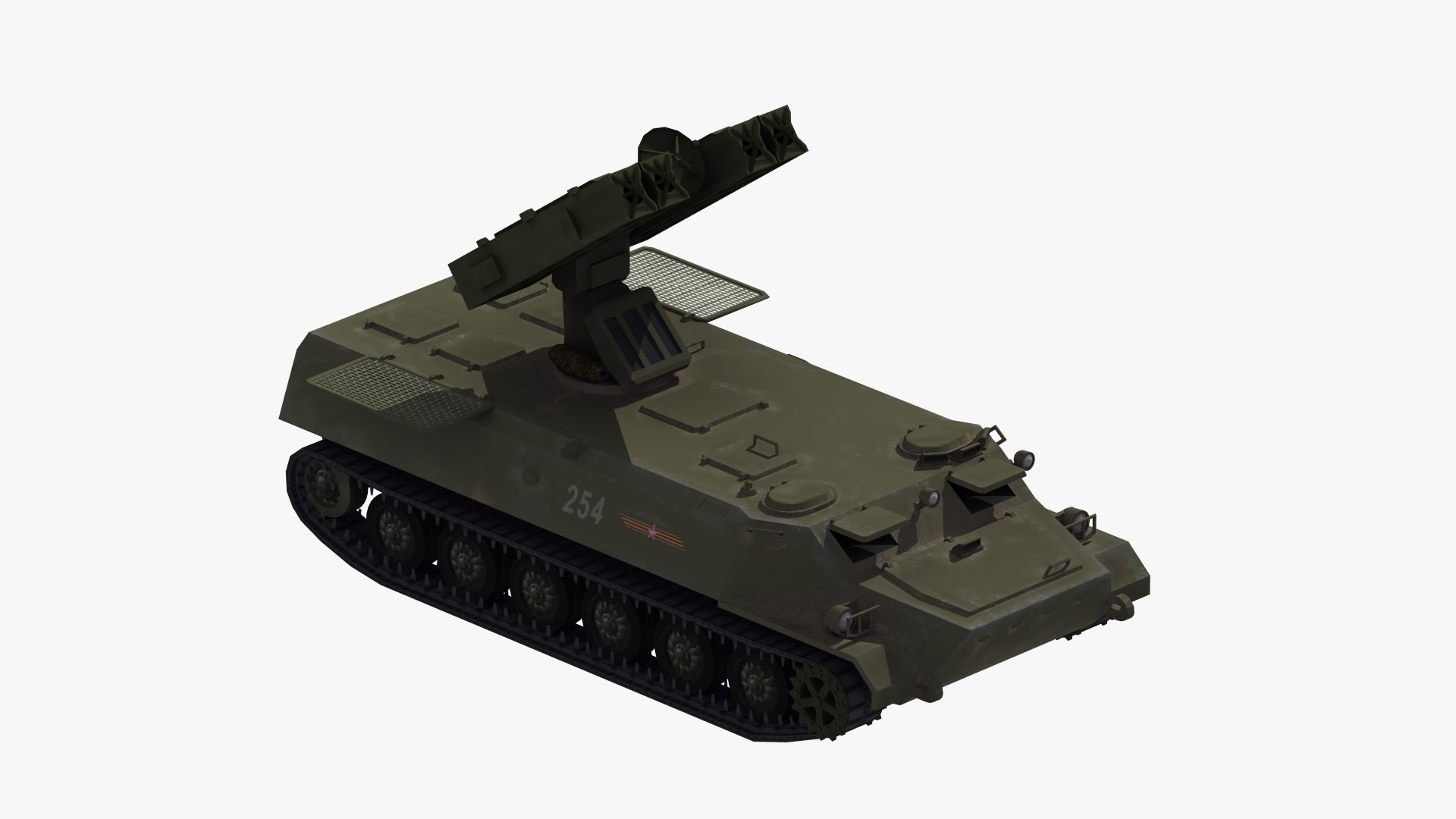 3D model 9K35 Strella-10 SAM - TurboSquid 1900400