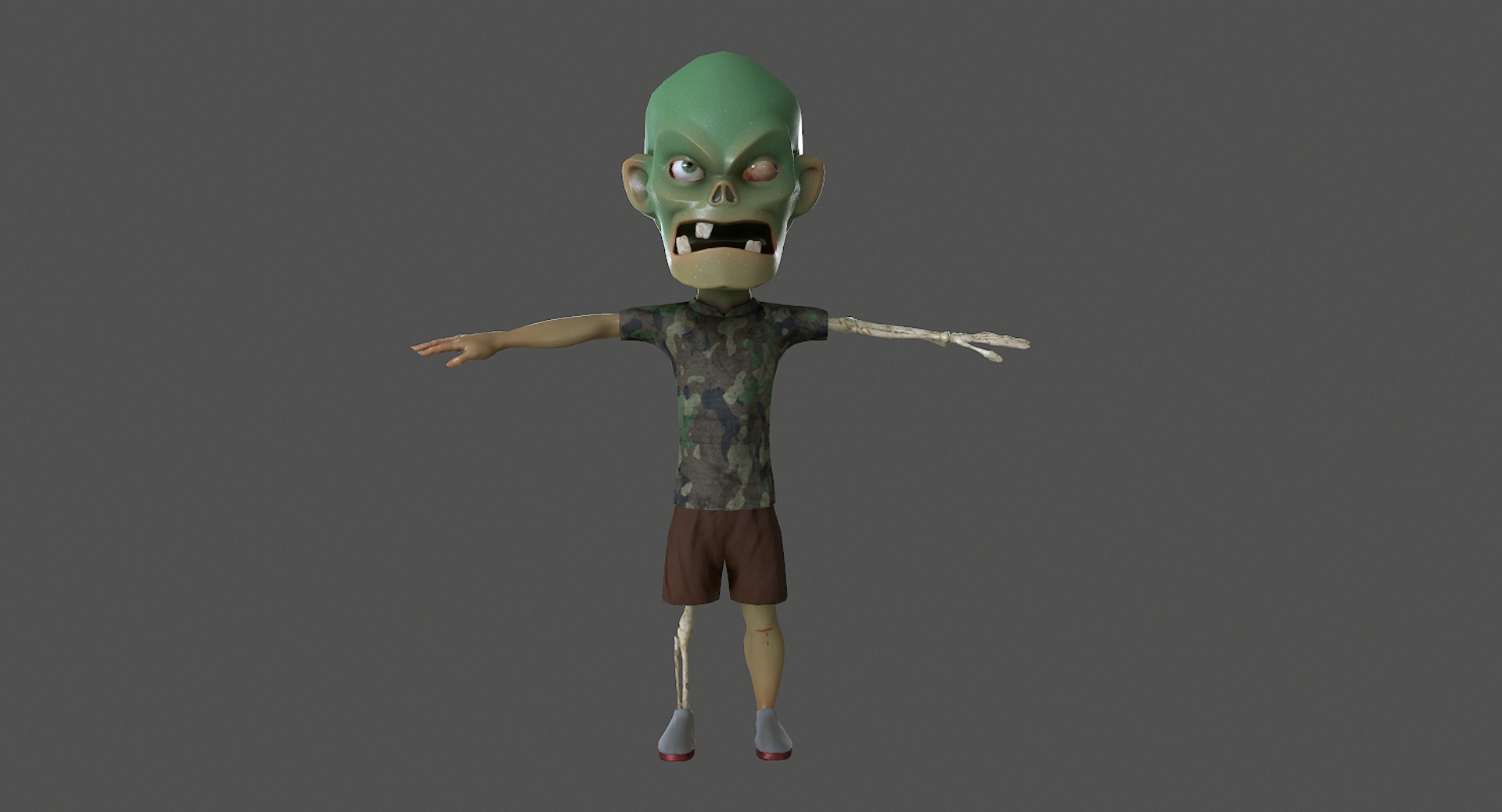 3D Zombie - TurboSquid 1279652