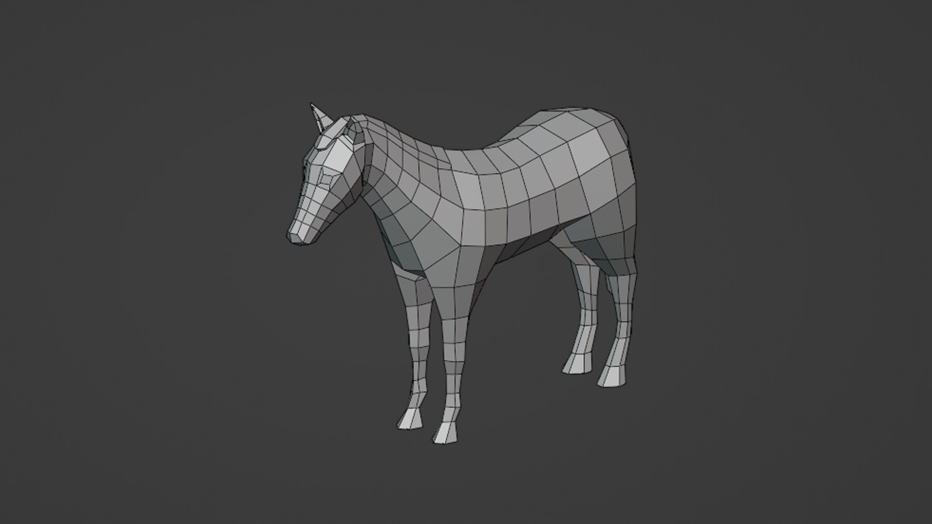 Stylized Lowpoly HORSE 3D Model - TurboSquid 2185948