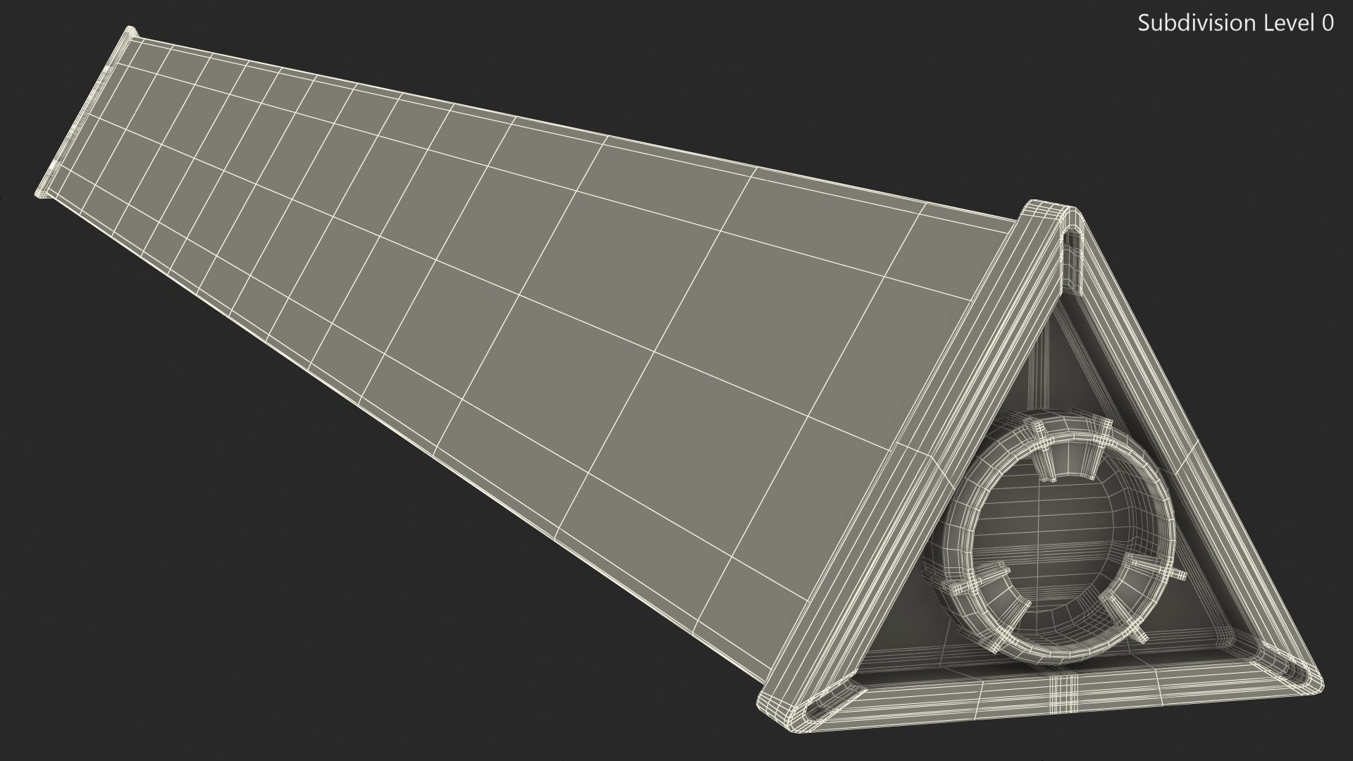 3D Police Stop Stick - TurboSquid 1831202