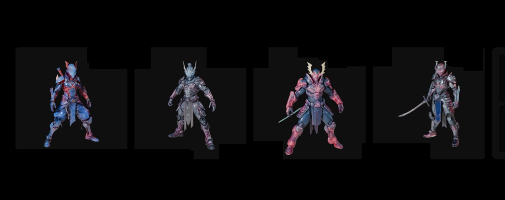 Cyber Samurai B 3D - TurboSquid 2387947