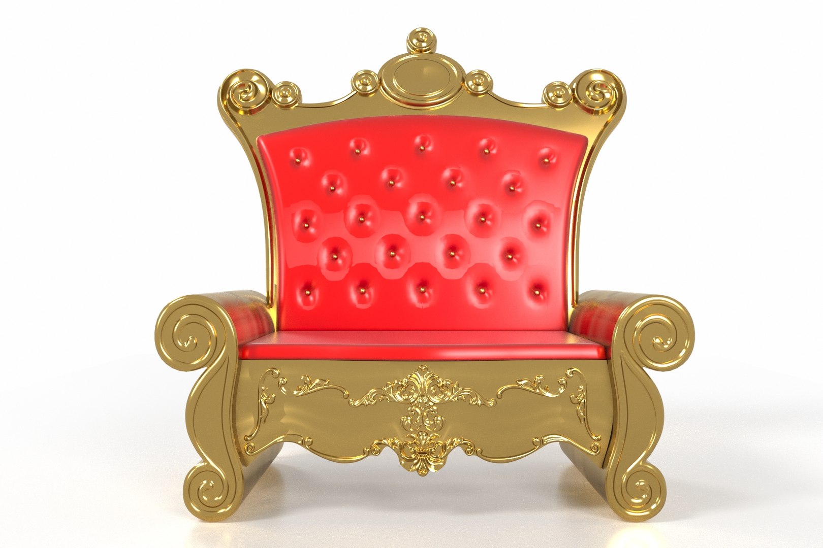 3D ChristmasArmchair Model - TurboSquid 1799657