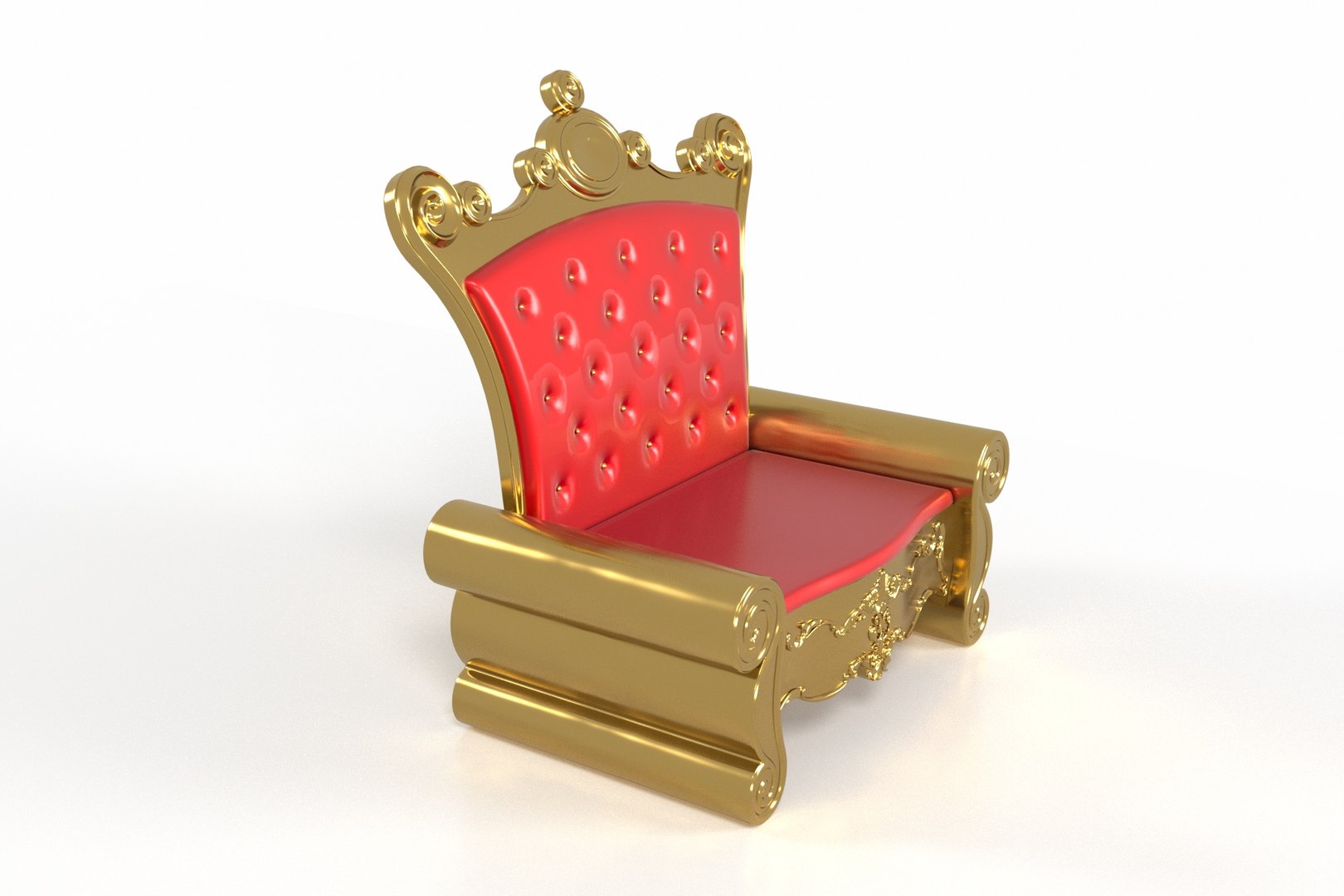 3D ChristmasArmchair Model - TurboSquid 1799657