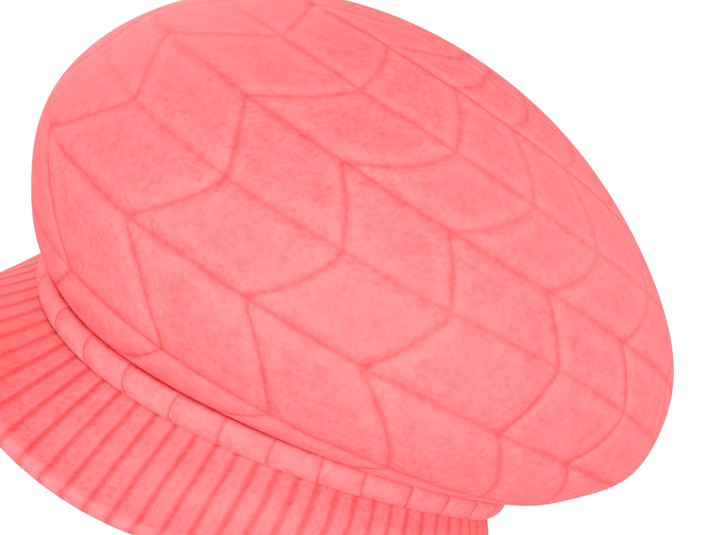 Pink Wool Hat 3D Model - TurboSquid 1812412