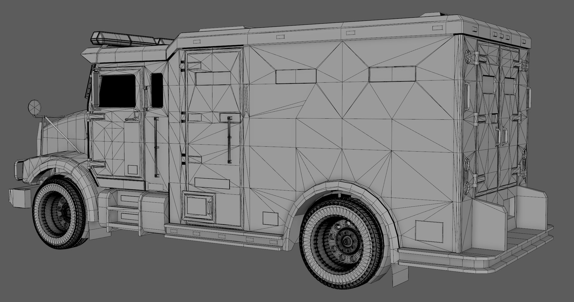 3D Swat Truck Model - TurboSquid 1453049
