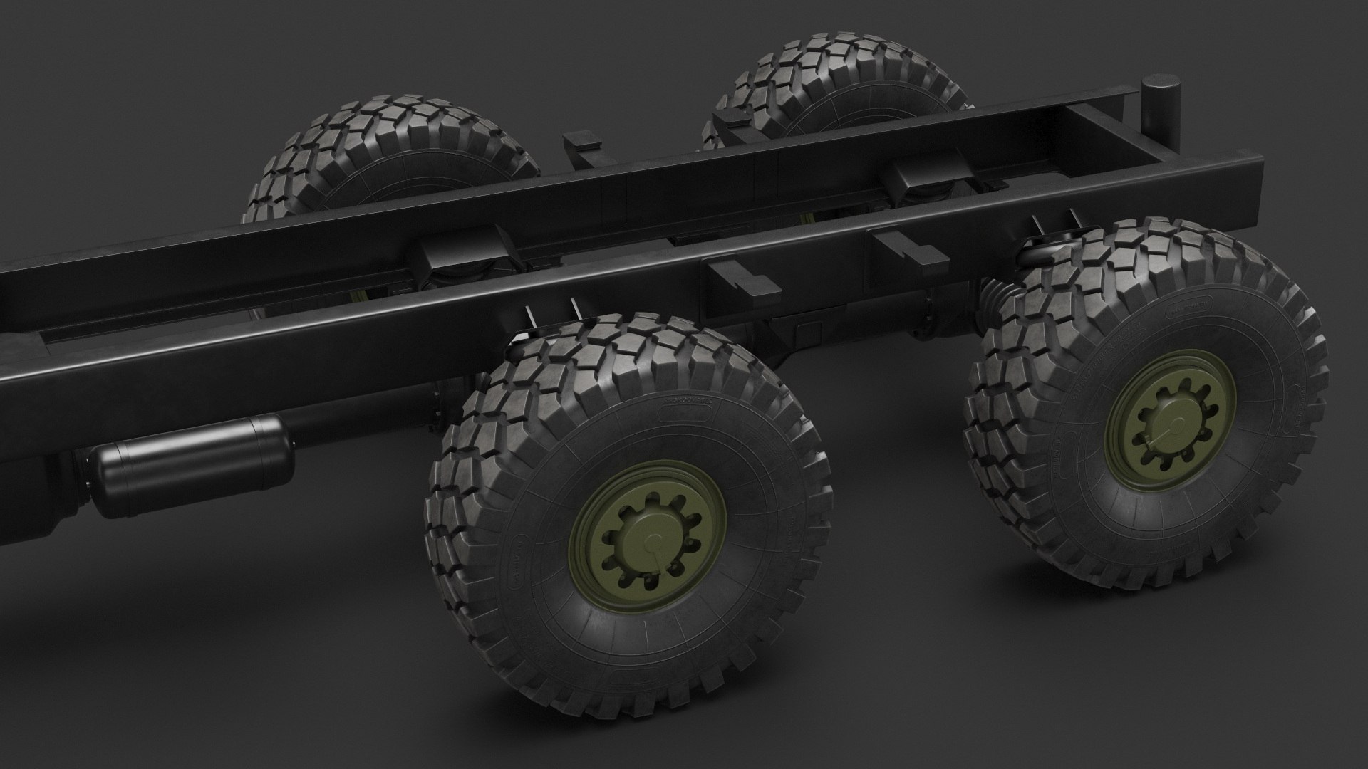3D Heavy Duty Chassis For Self Propelled Howitzer Machine - TurboSquid ...