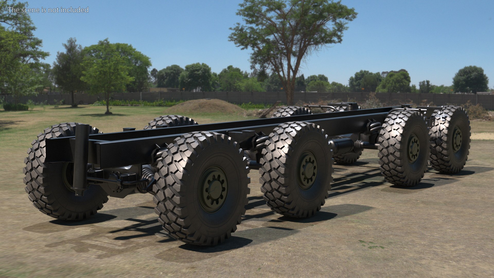 3D Heavy Duty Chassis For Self Propelled Howitzer Machine - TurboSquid ...