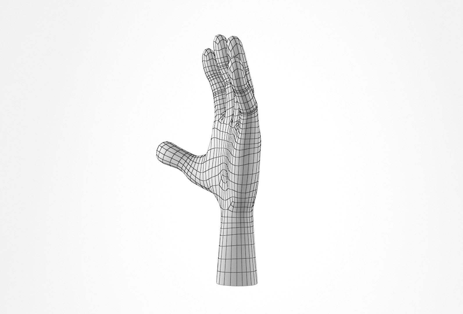 3D hand cartoon character - TurboSquid 1334281